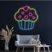 Cupcake Neon Sign Cupcake Led Sign Led Light Custom Neon - Etsy