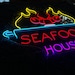 Seafood Neon Sign, Seafood Led Sign, Seafood Led Light, Seafood ...