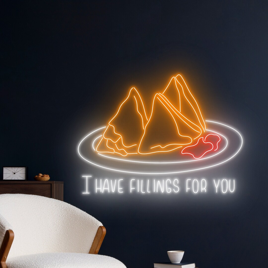 Samosa Neon Sign, Samosa India Led Sign, Samosa Led Light, Samosa India ...