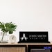 Custom Architect Metal Name Plate, Architect Name Plate Table Decor ...
