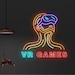 Custom VR Games Neon Sign Virtual Reality Led Sign Game - Etsy
