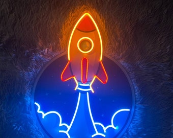 Custom Galaxy Hand Led Sign Space Hand Neon Sign Universe - Etsy