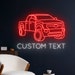 Pick up Truck Neon Sign, Pick up Truck Led Sign, Truck Led Light, Truck ...