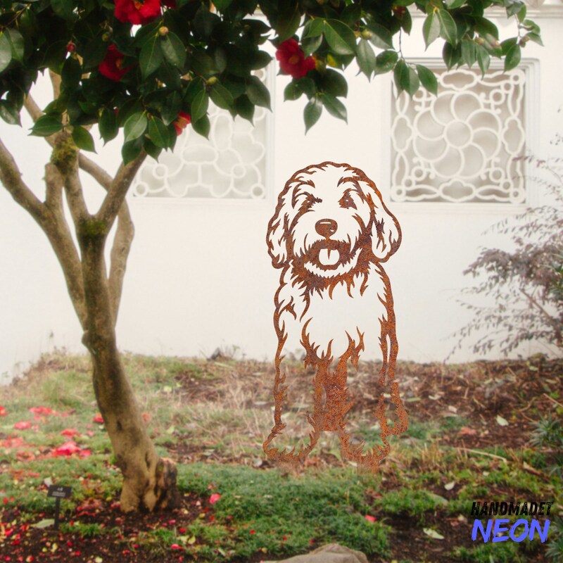 Goldendoodle Statue - Etsy