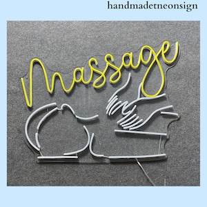Massage Neon Light, Massage Neon Sign, Massage Led Lights, Wall Decor ...