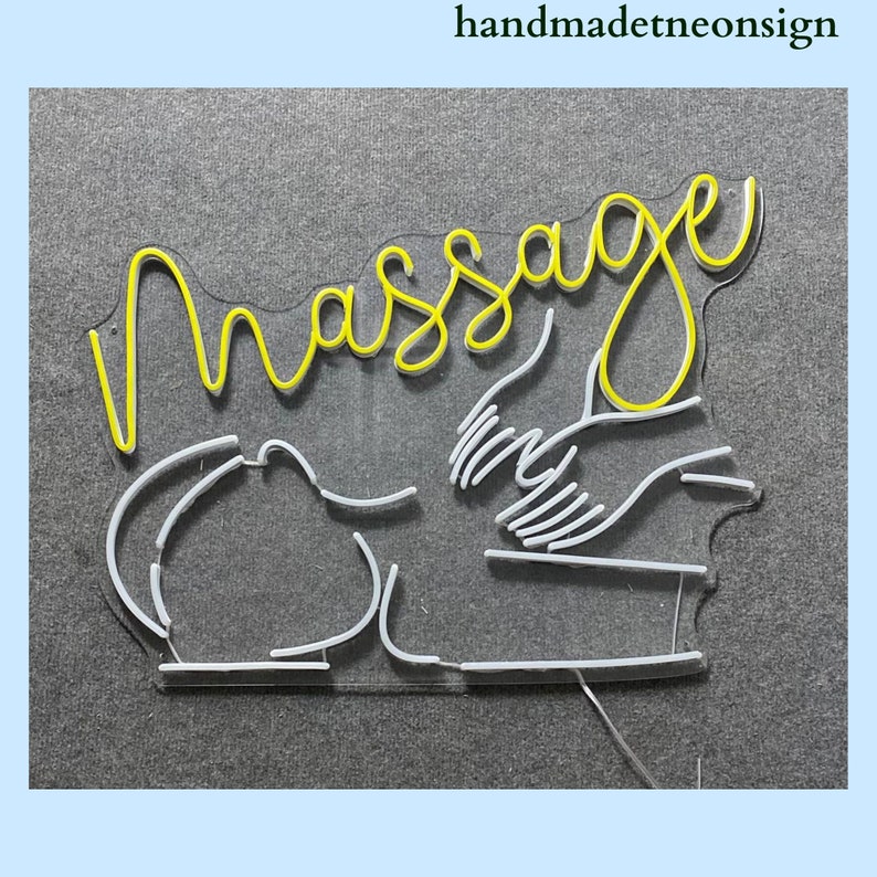 Massage Neon Light, Massage Neon Sign, Massage Led Lights, Wall Decor ...