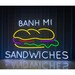 Banh Mi Neon Sign, Banh Mi Sandwiches Led Sign, Vietnamese Banh Mi Neon ...