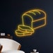 Toast Neon Sign, Toast LED Sign, Bread Neon Light, Toast Led Light Room ...
