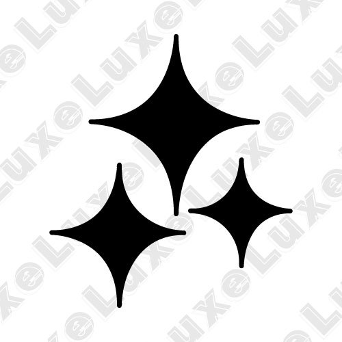Stars Twinkle Darkness Shine Icon Svg, Png, Jpg: Includes All 3 File ...