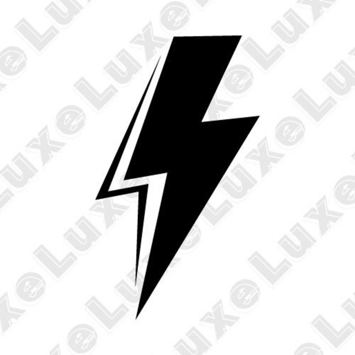 Electric Lightning Bolt Icon Svg, Png, Jpg: Includes All 3 File Types ...