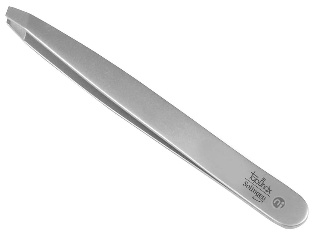 Topinox Solingen Professional Slanted/oblique Tweezers, Made in Germany ...