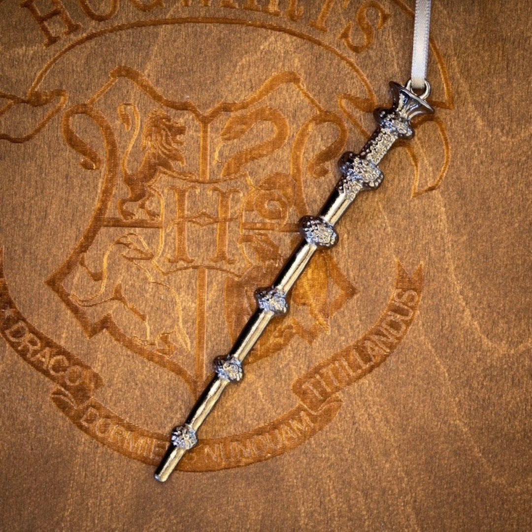 Harry Potter Dumbledores Elder Wand Christmas Tree Hanging Decoration ...
