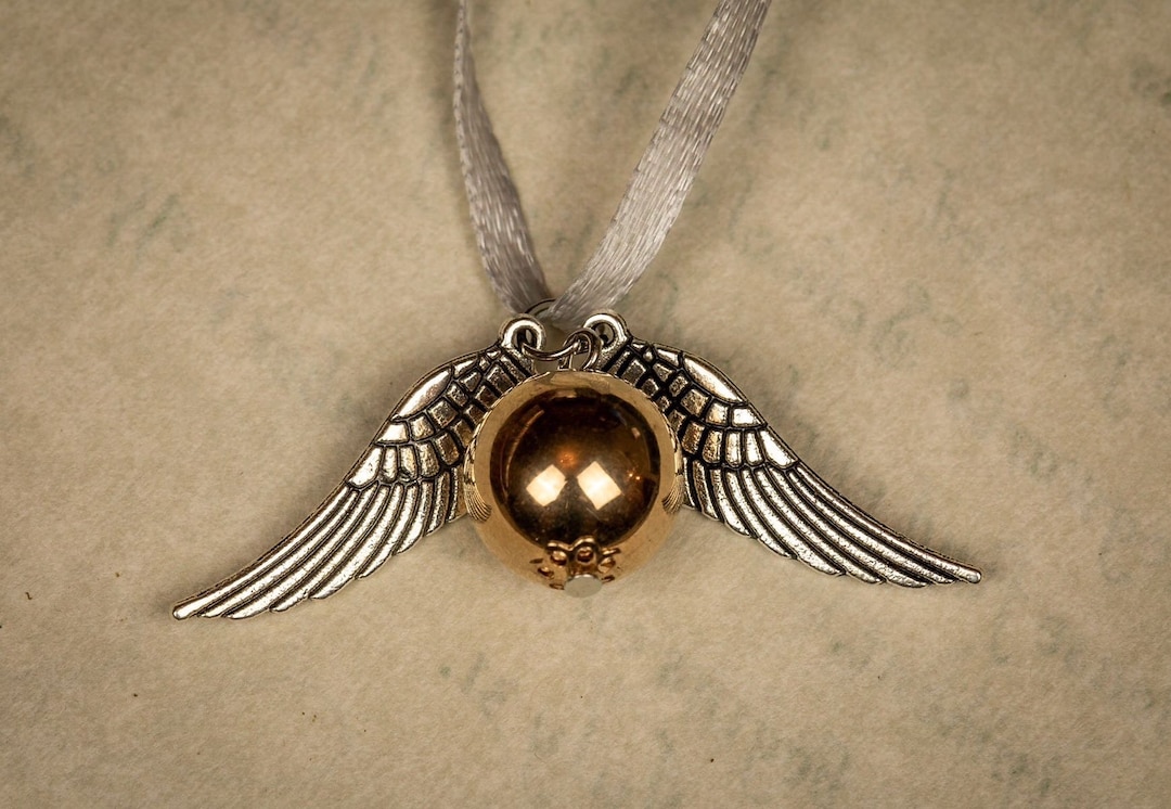 Harry Potter Quidditch Golden Snitch Christmas Tree Decoration Festive ...