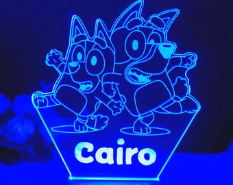 Bluey Night Light - Etsy