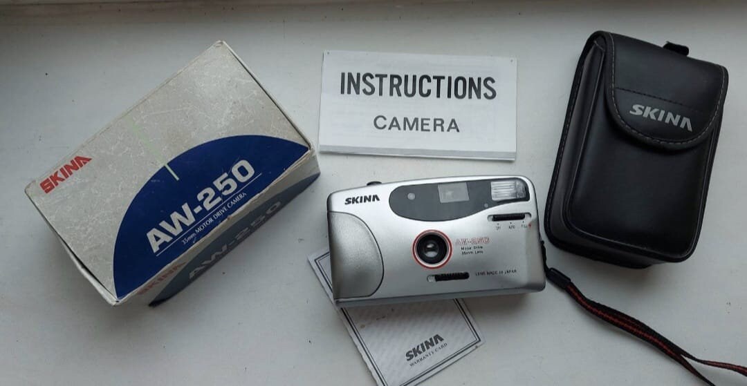 Vintage SKINA AW 250 Camera 35 Mm Film Camera With Original Box - Etsy