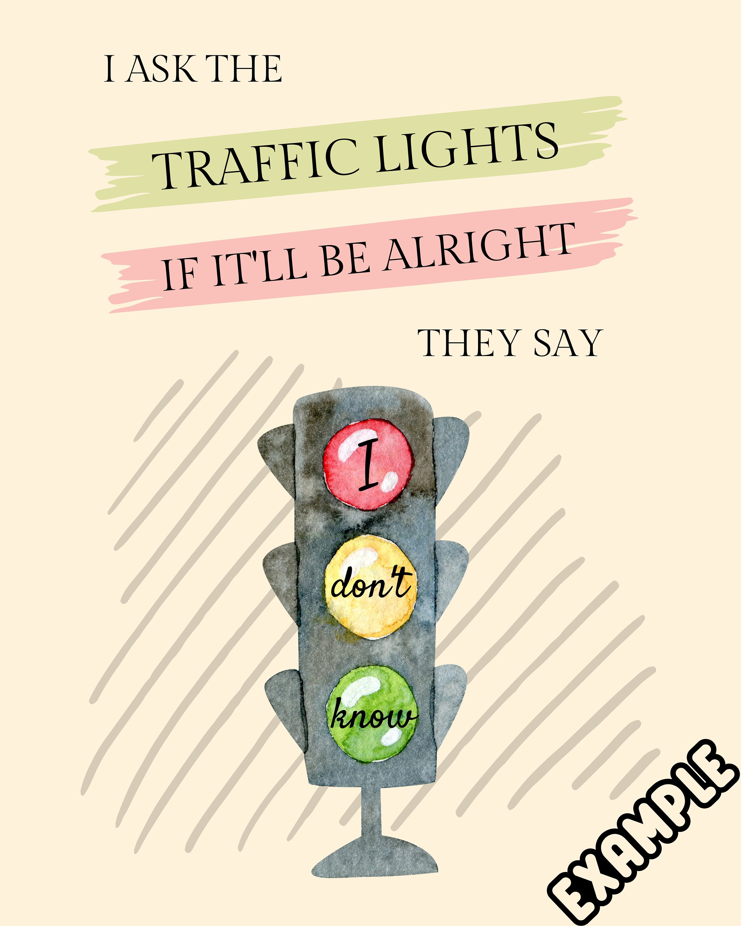 DBATC, Traffic Lights, Swiftie Digital Download, Taylor Swiftie Lyrics ...