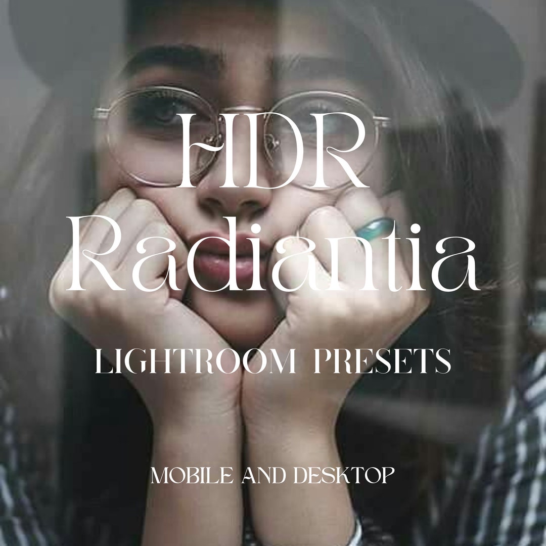 HDR Radiantia Lightroom Presets Photo Editing Tools - Etsy