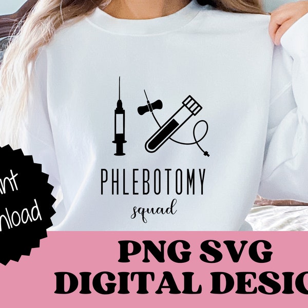 Phlebotomy Svg Png - Etsy