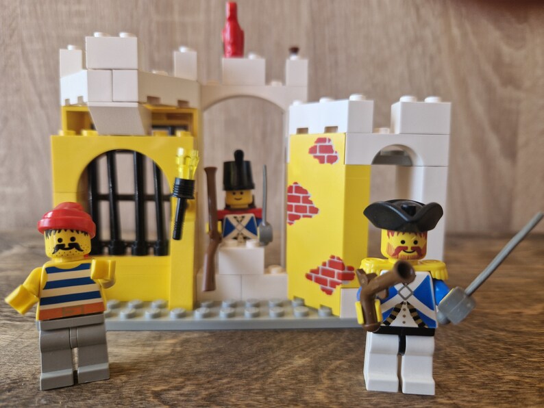 Vintage Lego Pirates Broadside's Brig 6259 mit Anleitung - Etsy.de