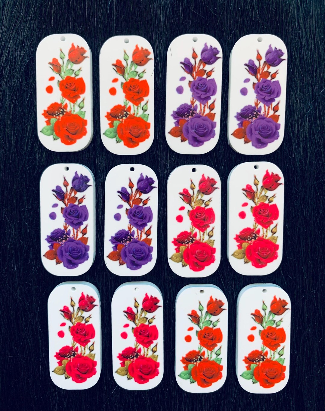 Native Floral Cabs, Floral Beading Supplies, Ojibwe Floral Cabs, Native ...