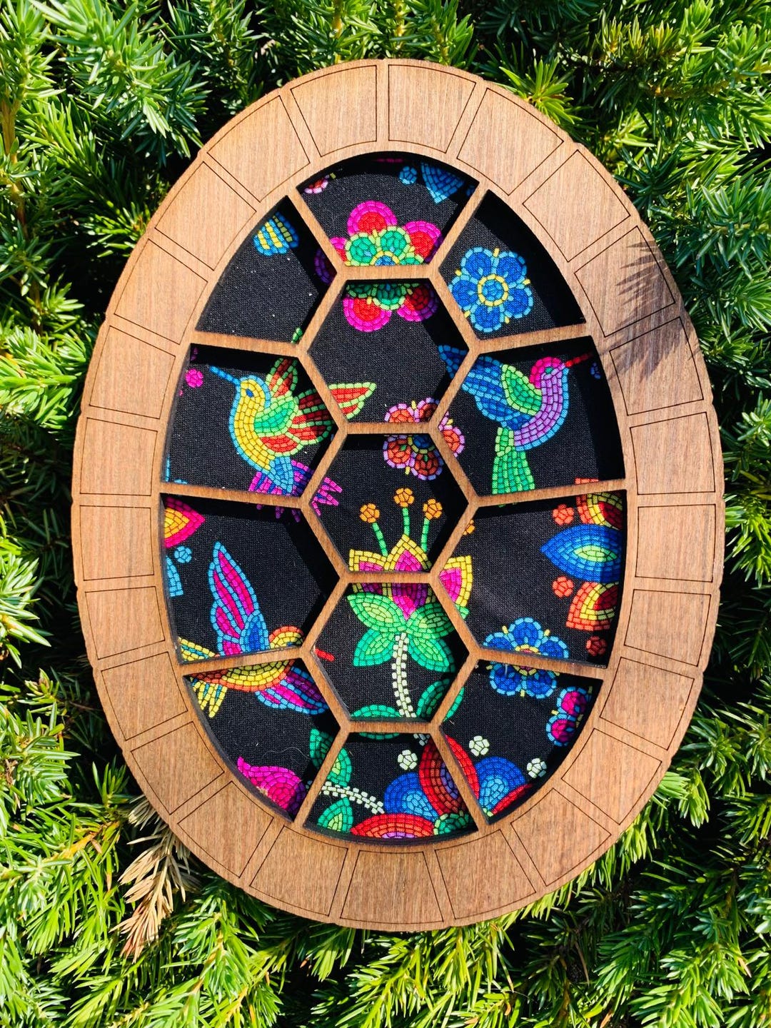Native Beading Board. Turtle Shell Design. Beadwork. - Etsy