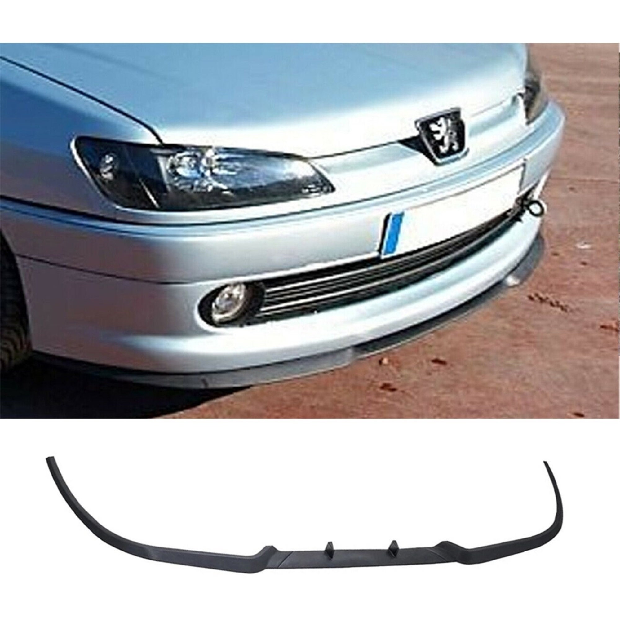 For Peugeot 306 Cupra R Lip Front Bumper Lower Spoiler Euro Spoiler Lip ...