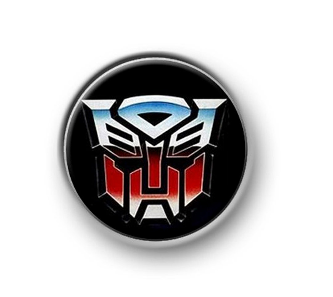 TRANSFORMERS / 1” / 25mm / Pin Button / Badge / Autobots / Decepticons ...