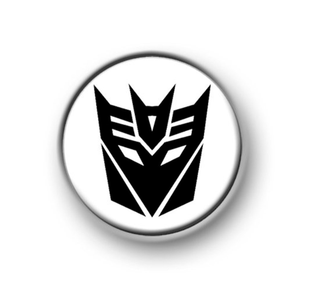 TRANSFORMERS / 1” / 25mm / Pin Button / Badge / Autobots / Decepticons ...