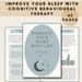 Improve Your Self-esteem Workbook, Therapy Workbook, CBT Worksheets ...