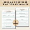 Schema Therapy Flashcard, Therapy Flashcard, Schema Therapy Worksheet ...