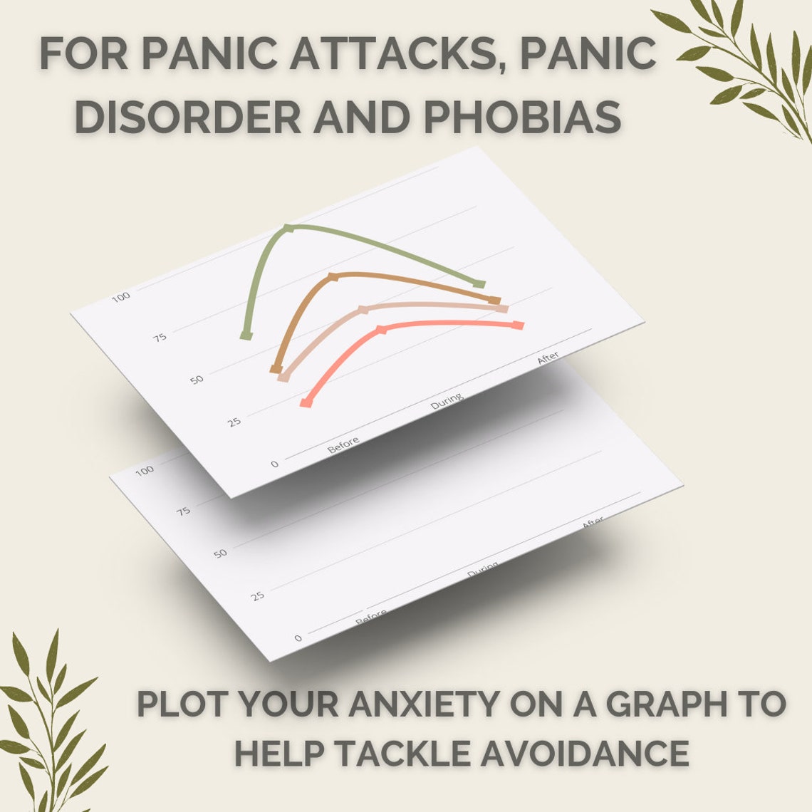 Face Your Fears Exposure Therapy, CBT Worksheets, Therapy Worksheets ...