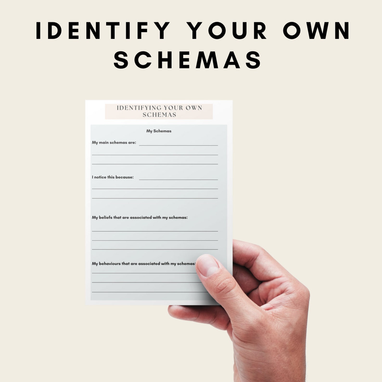 Schema Therapy Worksheet Bundle, Schema Modes, Therapy Resource, Mental ...