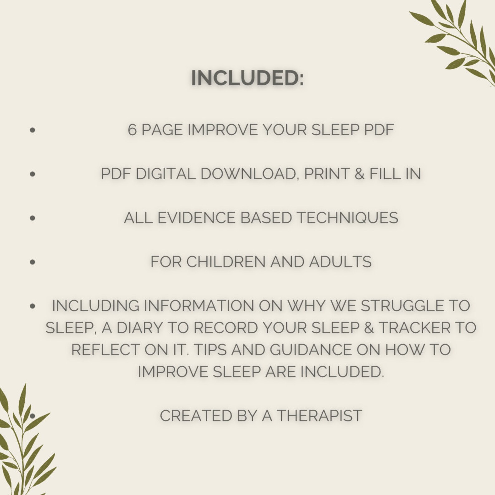 Improve Your Sleep CBT Worksheets, Therapy Worksheets, Sleep Hygiene ...