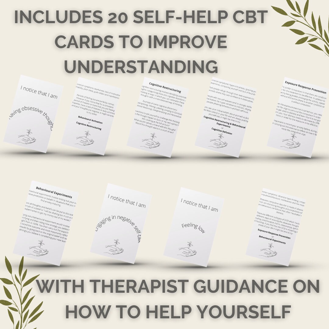 Improve Your Mood Therapy Bundle, Wellbeing Handout, Mental Health ...