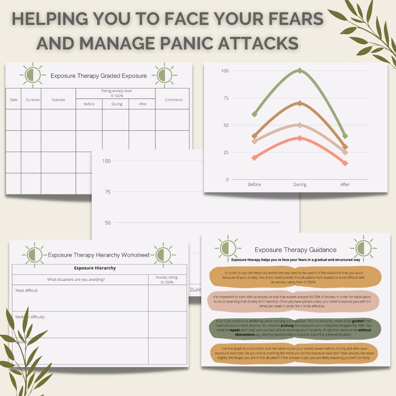 Improve Your Mood Therapy Bundle, Wellbeing Handout, Mental Health ...