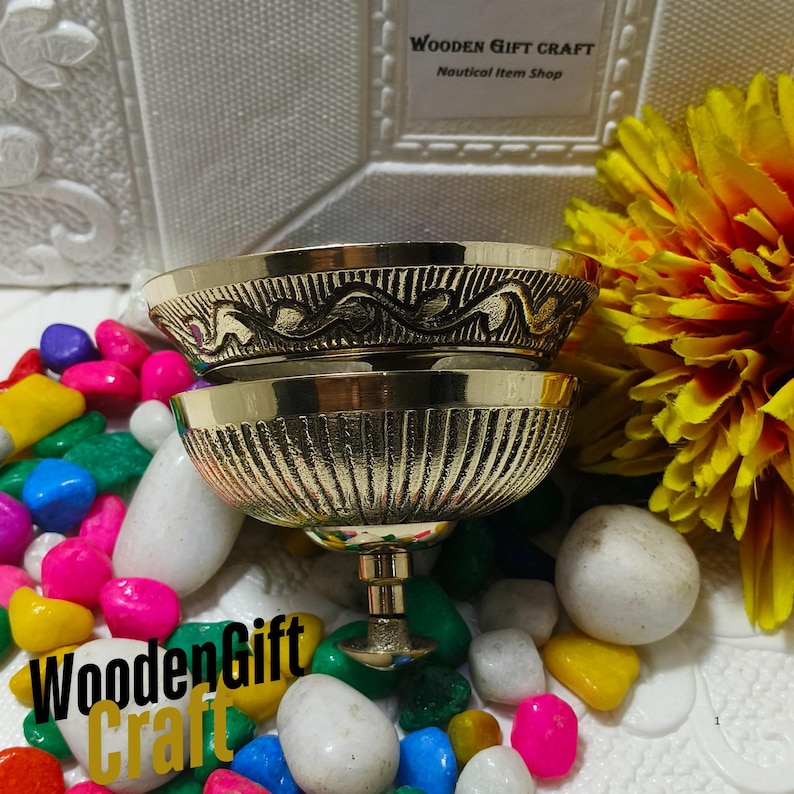 Handcrafted Brass Desk Bell | Call Bell for Reception, Office & Hotel ...