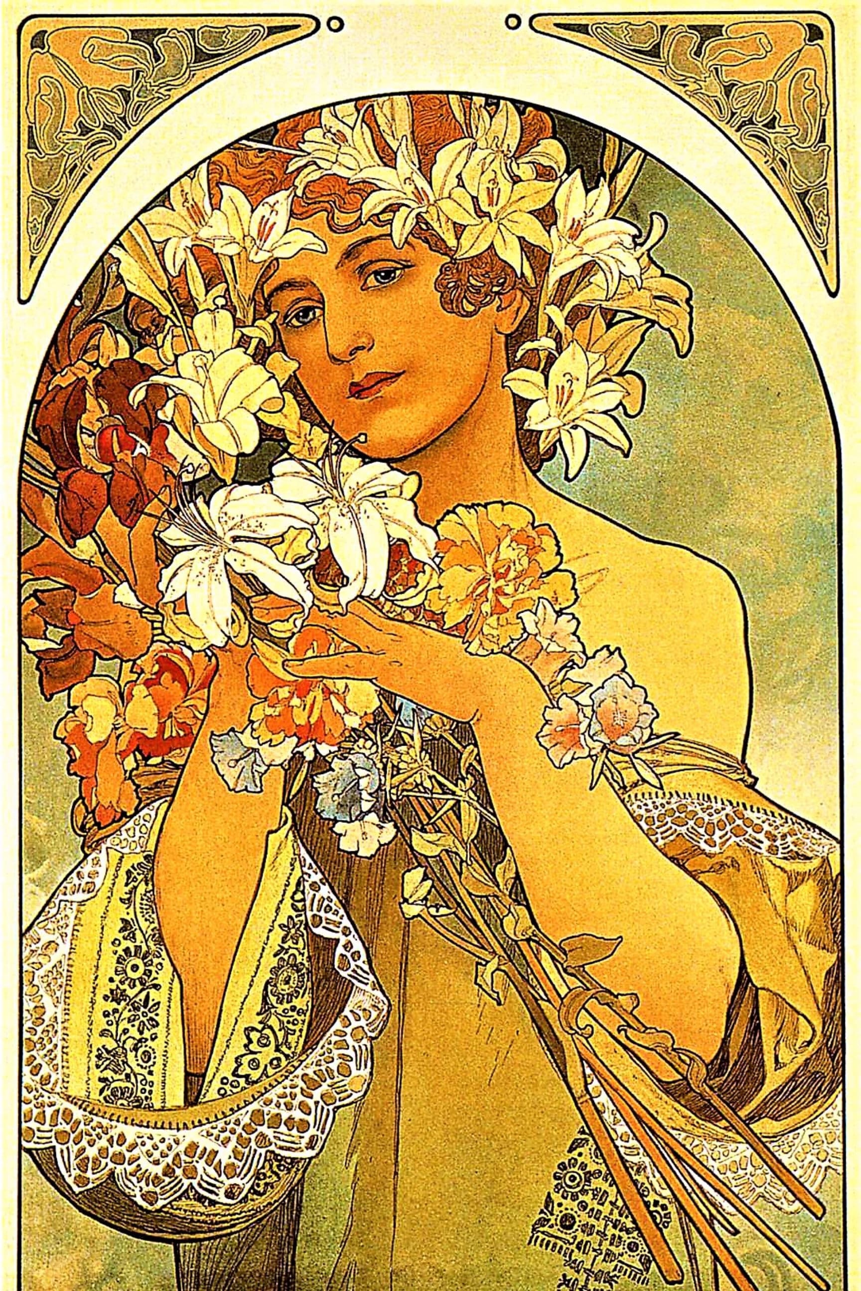Art Nouveau Prints, Alfons Mucha Art Deco Posters, Art Nouveau ...