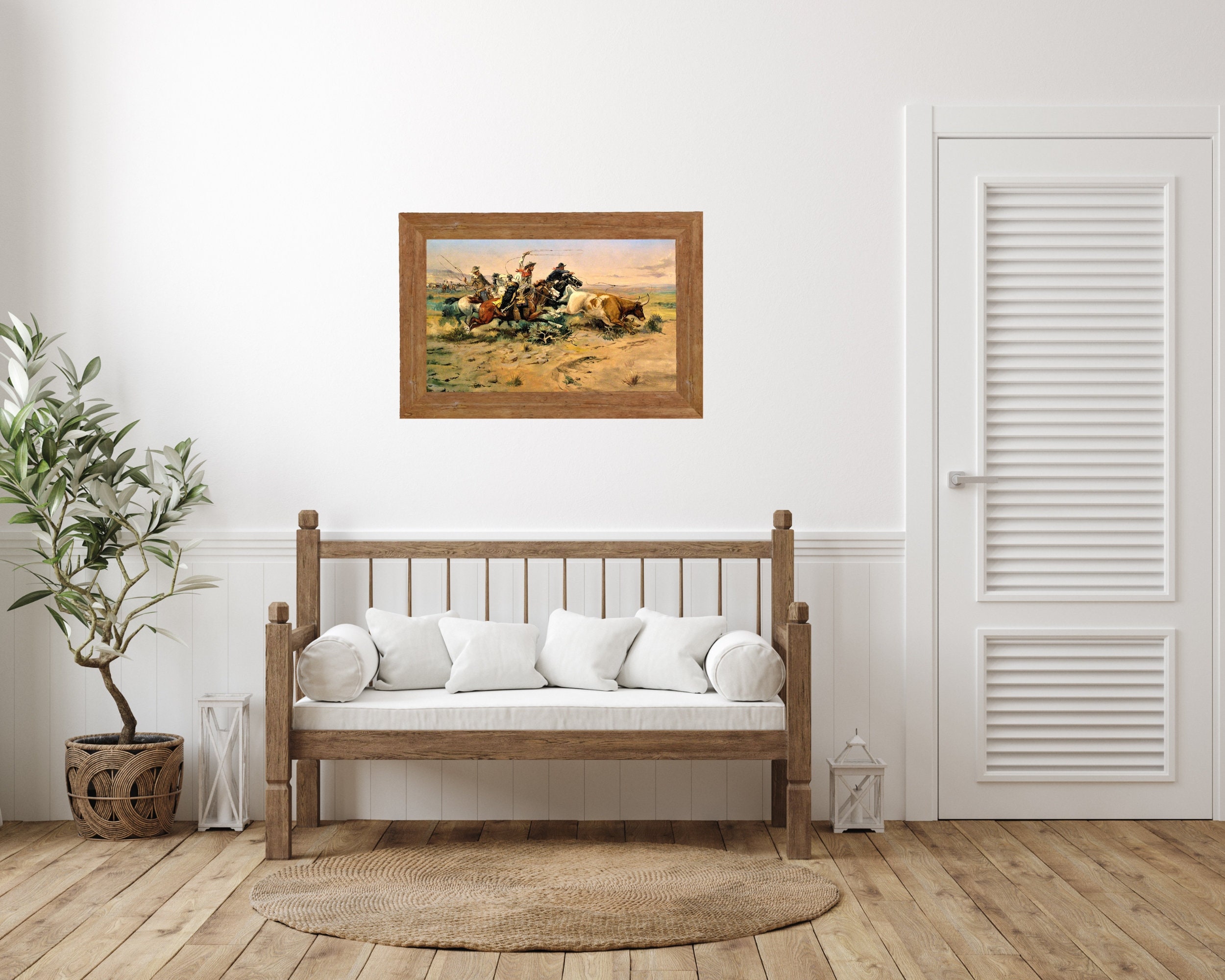 Printable Cowboy Art, Western Wall Decor, Western Fine Art Prints ...