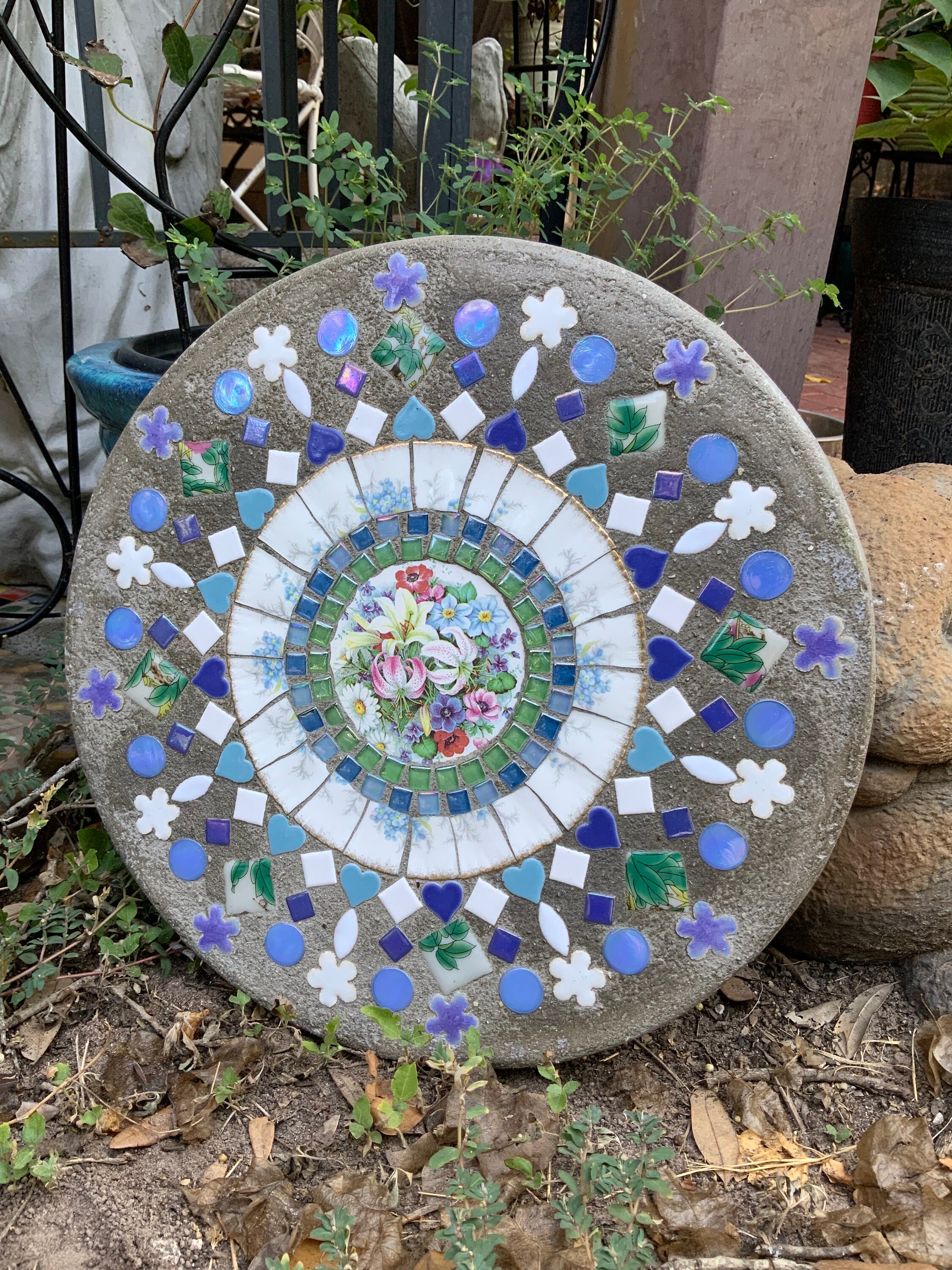 14 Mosaic Stepping Stone lily of the Valley 182 - Etsy