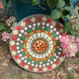 14 Mosiac Stepping Stone autumn Colors 189 - Etsy