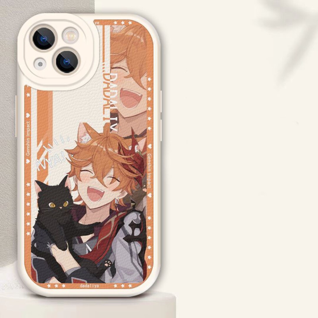Customizable Genshin Impact Phone Case Xiao Zhongli for iPhone Series ...