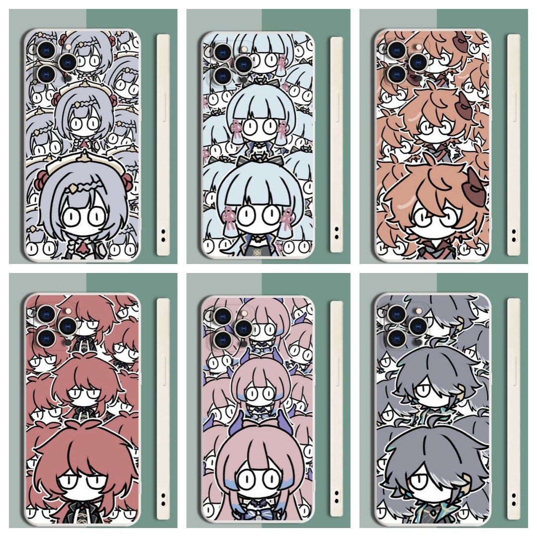 Genshin Impact Phone Case Xiao Zhongli for iPhone Series - Etsy