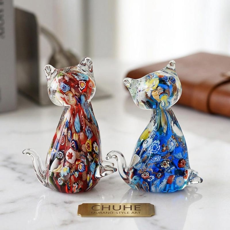 Colorful Animal Figurines - Etsy