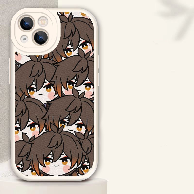 Customizable Genshin Impact Phone Case Xiao Zhongli for iPhone Series ...
