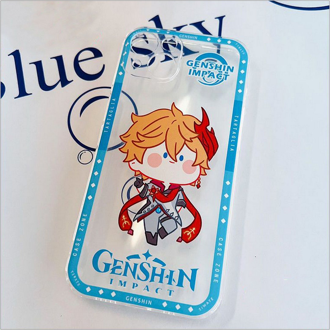 Customizable Genshin Impact Phone Case Xiao Zhongli for iPhone Series ...