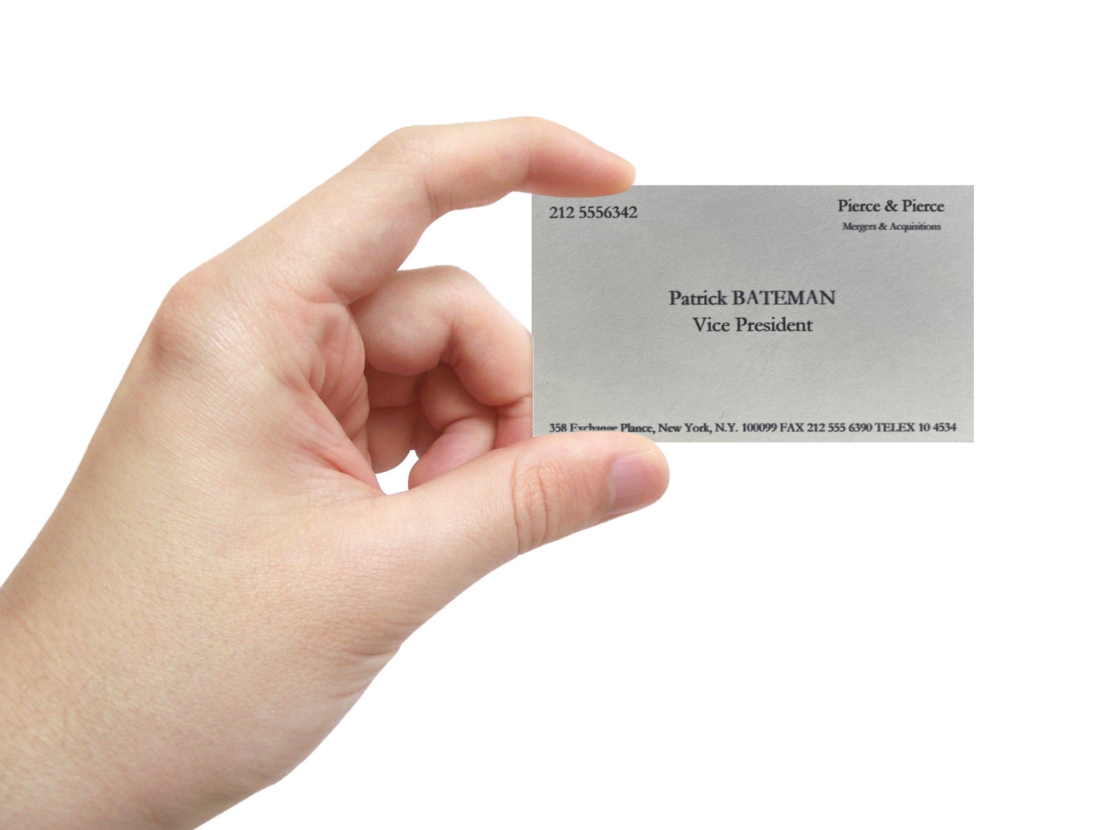 Printable American Psycho Style Business Card *editable* - Etsy