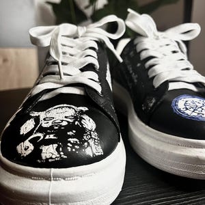 Custom Sneaker Design | Inspired by Metalcore Merch | Metalcore Band ...