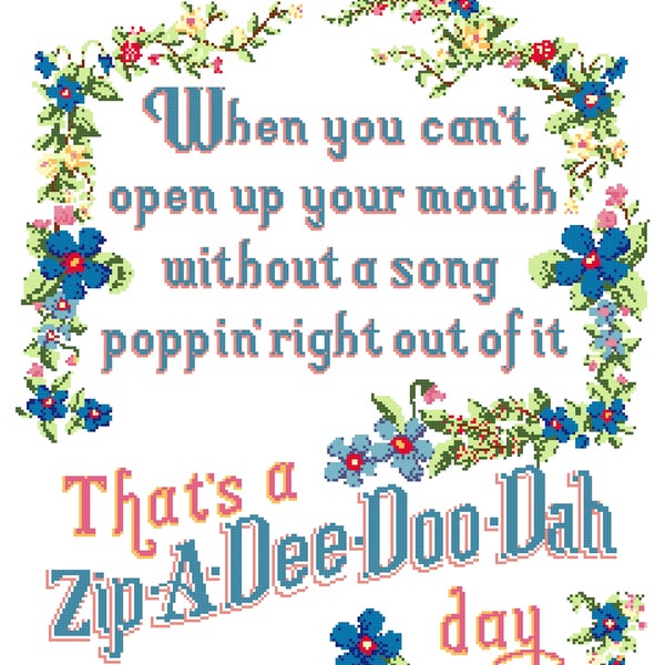 Zip a Dee Doo Dah - Etsy