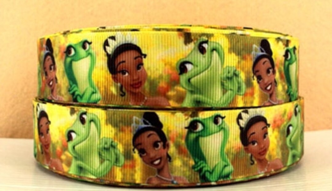 Disney Princess and the Frog 1 Grosgrain Ribbon - Etsy