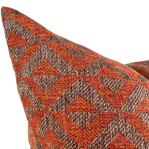 Burnt Orange Pillow - Etsy